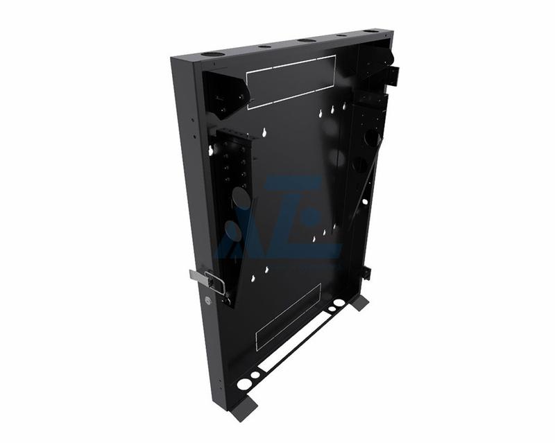 2U Vertical Wall Mount Rack Enclosure - 36 Inch Switch Depth | AZE