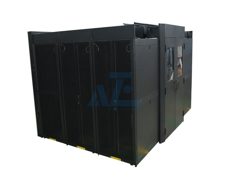 Modular Cold Aisle Containment w/ 42U 600mm x 1200mm Server Cabinets | AZE