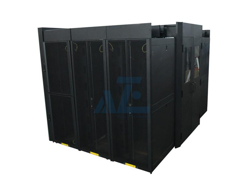 Modular Cold Aisle Containment w/ 45U Server Enclosures and Mechnical ...