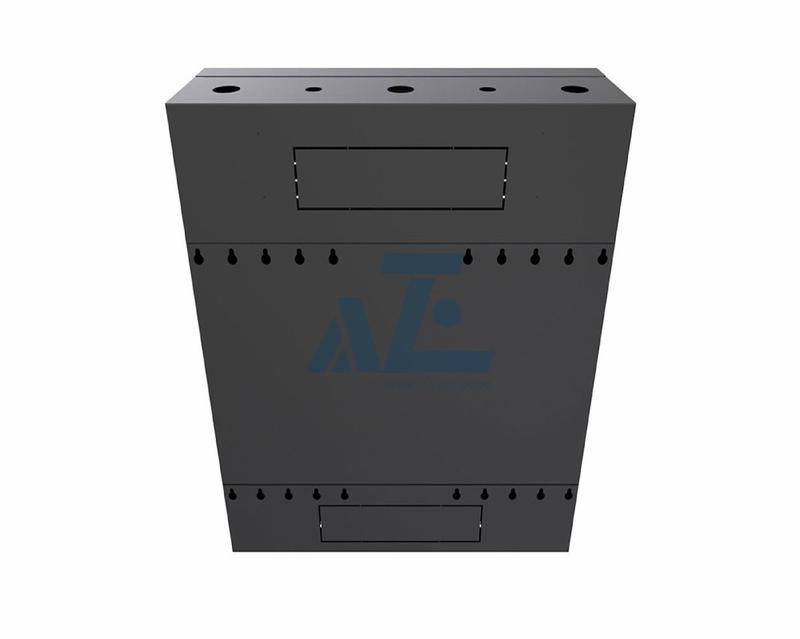 4U Vertical Wall Mount Rack Enclosure - 36 Inch Switch Depth | AZE