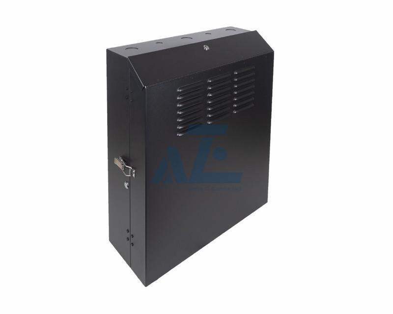 5U Vertical Wall Mount Rack Enclosure - 36 Inch Switch Depth | AZE