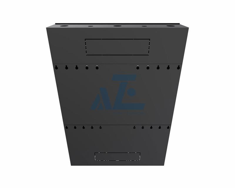 5U Vertical Wall Mount Rack Enclosure - 36 Inch Switch Depth | AZE