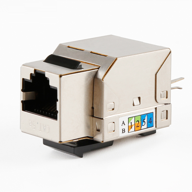 CAT5e RJ45 (8P8C) Shielded Toolless Keystone Jack Module | AZE
