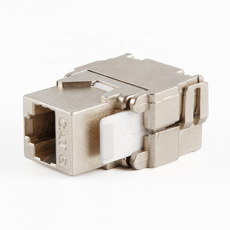 CAT6 RJ45 (8P8C) Shielded Toolless Keystone Jack Module | AZE