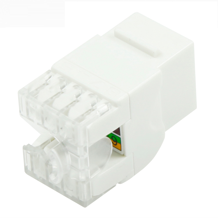 CAT6 RJ45 (8P8C) Unshielded Punch Down Keystone Jack Module | AZE