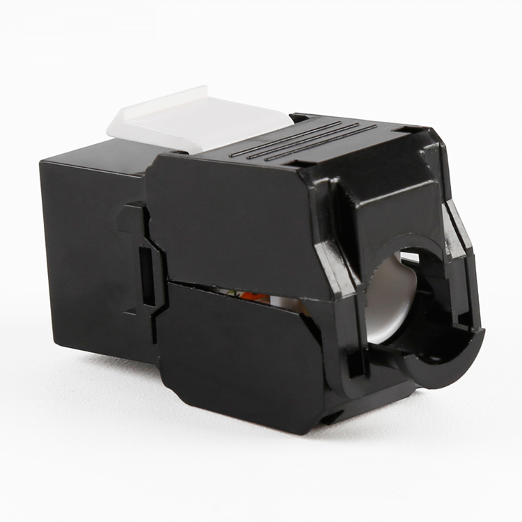 CAT6A RJ45 (8P8C) Unshielded Toolless Keystone Jack Module | AZE