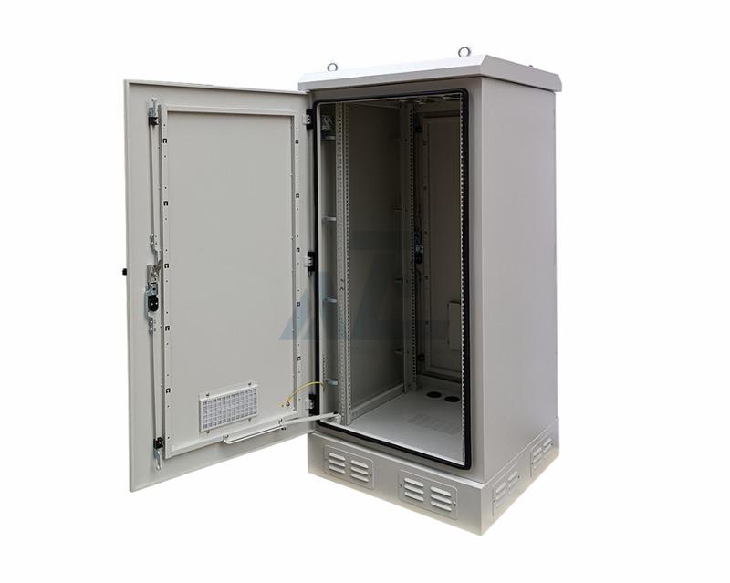 18U Freestanding Outdoor Server Rack Cabinet w/ Cooling Fans, IP55 ...