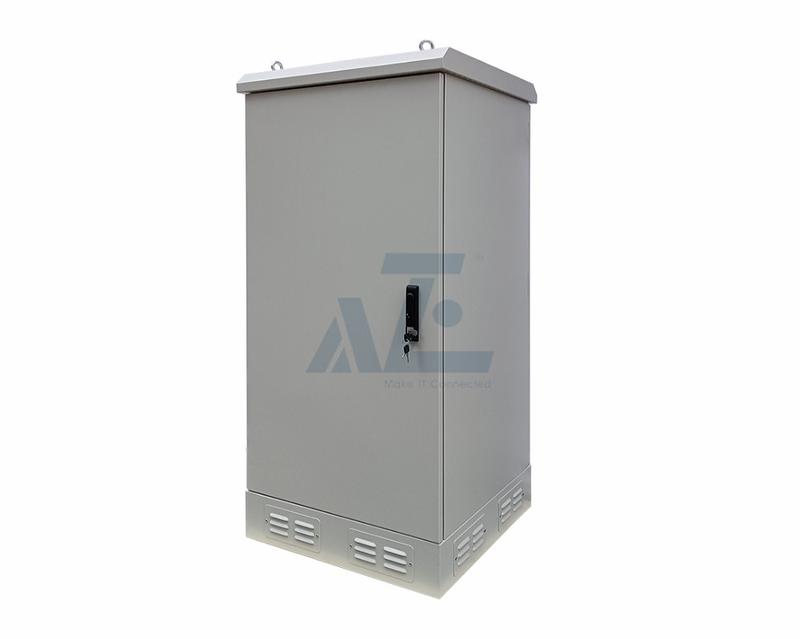 24U Waterproof Outdoor Server Cabinet w/ Cooling Fans, IP55, 750W x ...