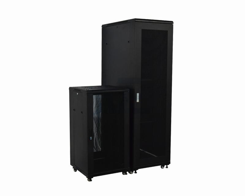 Full Height Network Rack Cabinet,37U, Black, 1833H x 600W x 600D mm | AZE