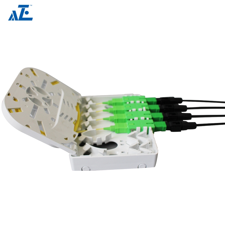 4 Port Indoor Wall Mount Fiber Terminal Box | AZE