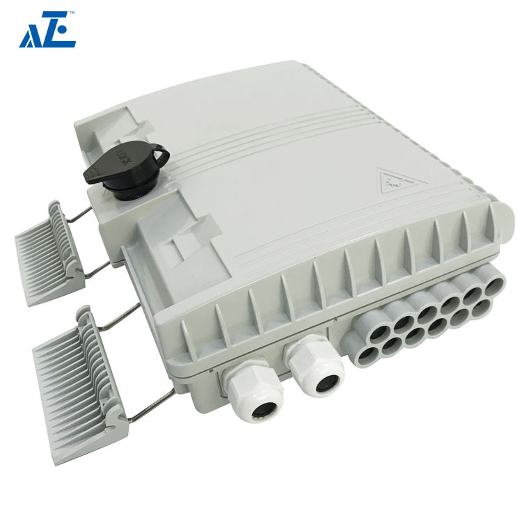12 Port Outdoor Fiber Optic Distribution Box | AZE