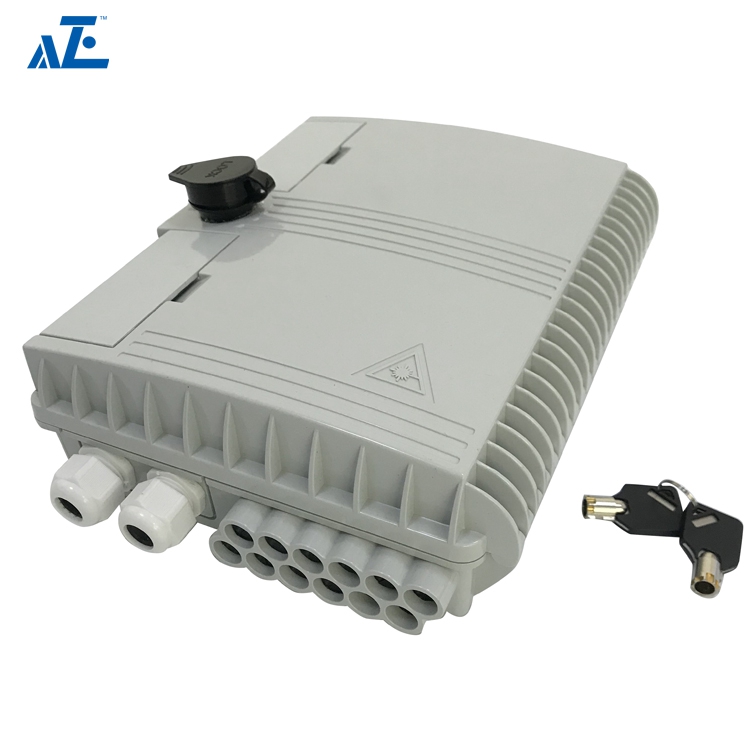 12 Port Outdoor Fiber Optic Distribution Box | AZE