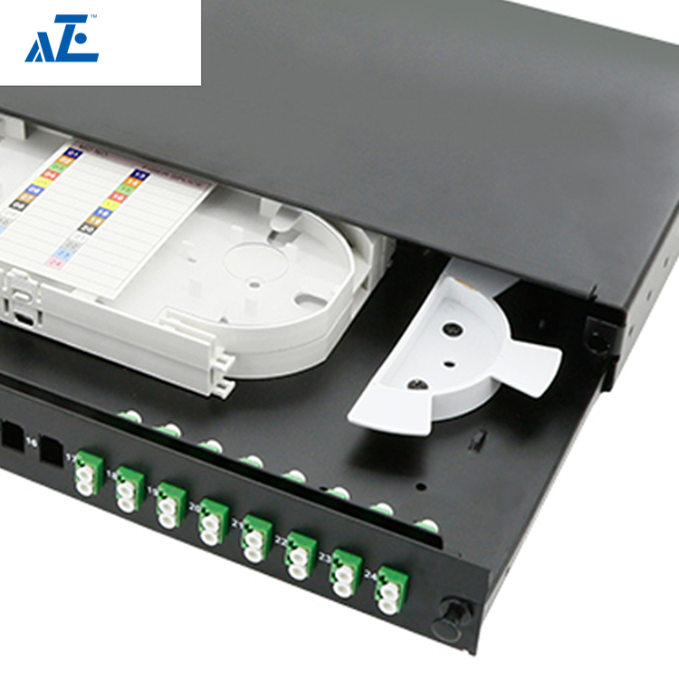 1U 19" Rack Mount Fiber Patch Panel | AZE