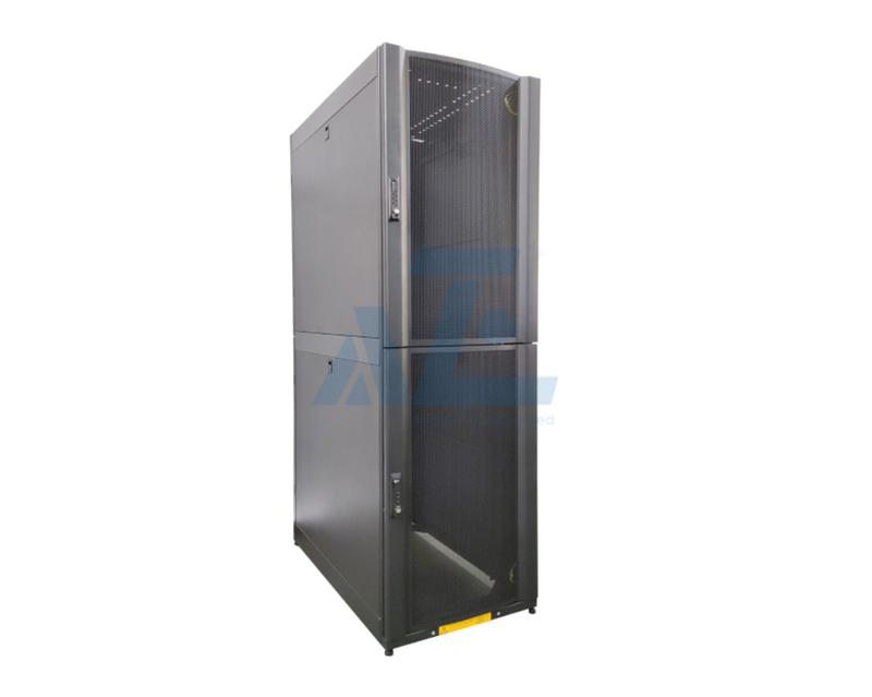 AZE Co-Location Server Rack Enclosure, 2-Bay, 48U, Black, 2258H x 600W ...